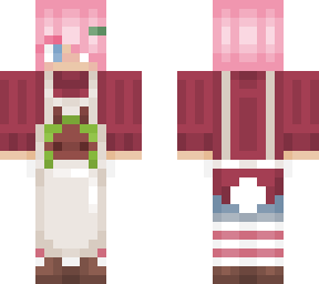 Velvet Team Spirit!! | Minecraft Skin