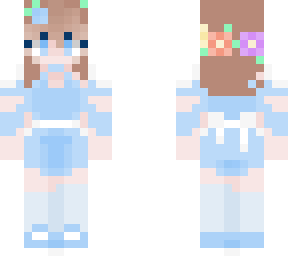 blueberry maid | Minecraft Skin