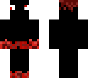 fire red black something idk.. | Minecraft Skin