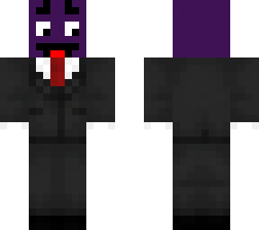Grimace in suit v2 | Minecraft Skin
