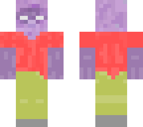 Inverted zombie | Minecraft Skin