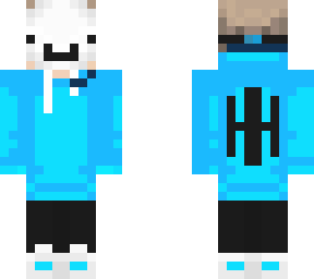 Light-blue Dream | Minecraft Skin