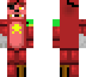 Rockstar Foxy fnaf 6 arm thing | Minecraft Skin