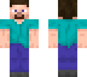 untanned white steve | Minecraft Skin