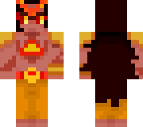 Burning Spice Cookie | Minecraft Skin