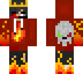 FLAMING_YURI | Minecraft Skin