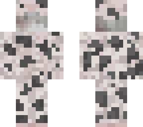 Ghost Cow onesie | Minecraft Skin