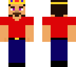 Grown up King Steve | Minecraft Skin