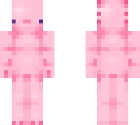 Humanoid Axolotl. (Fixed) | Minecraft Skin