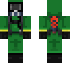 Site S Green life caretaker | Minecraft Skin
