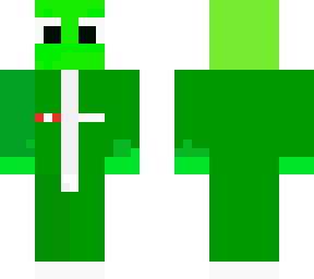 Squid game Green person (I played this games before)lol I am new by the way 0101 | Minecraft Skin