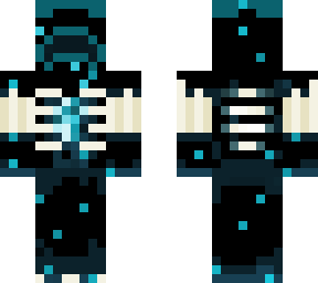 Barebones Wortin the Warden | Minecraft Skin