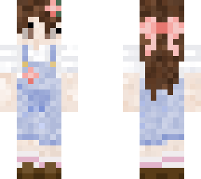 cute overalls | Minecraft Skin