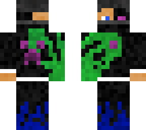 half robot | Minecraft Skins