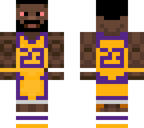 Lebron James but faded | Minecraft Skin
