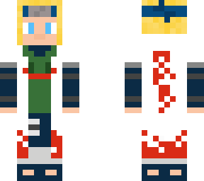 Minato Namikaze | Minecraft Skin