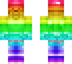 rainbow steve (CR) | Minecraft Skin