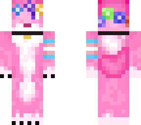 pink fox | Minecraft Skins