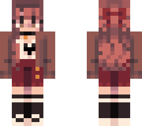 . scarlet wax . te . | Minecraft Skin
