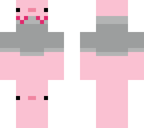 Axolotl in a bucket in an axolotl (ce) | Minecraft Skin