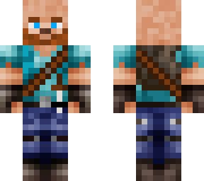 Bald Survival Steve | Minecraft Skin
