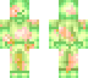 Bured Algae Green Steve | Minecraft Skin