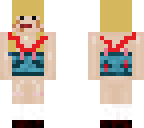 cutesy designer tubes denim shorts | Minecraft Skin