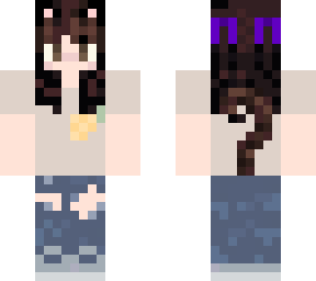 ember with ears | Minecraft Skin