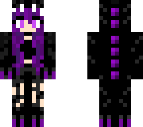 enderman girl | Minecraft Skins