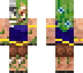 Female zombie piglin | Minecraft Skin