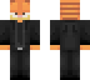 Garfield Black Suit | Minecraft Skin