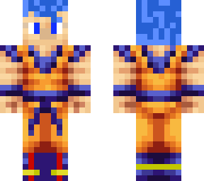 Goku SSBSS | Minecraft Skin