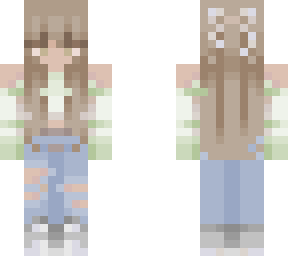 green girl | Minecraft Skins