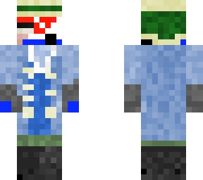 North korea countryhuman | Minecraft Skin