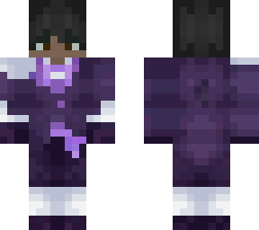 Purple Vanitas OC | Minecraft Skin