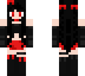 red bows | Minecraft Skin