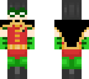 Tim Drake Robin Classic | Minecraft Skin