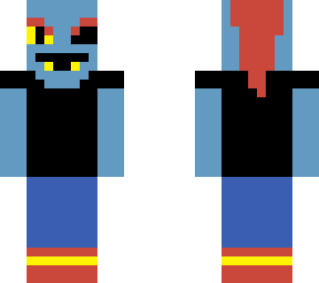 Undyne - Undertale | Minecraft Skin