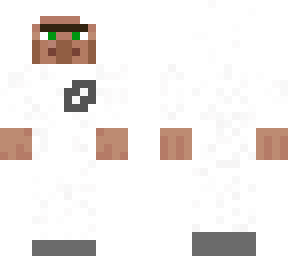 Villager in white | Minecraft Skin