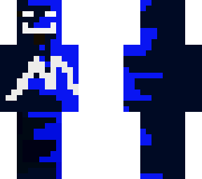 Black and blue skin glitch | Minecraft Skin
