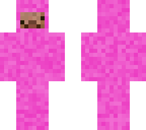 fuzzy pink steve | Minecraft Skin
