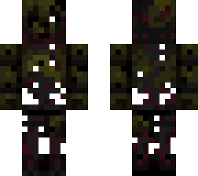 Ignited Springtrap (Wip) | Minecraft Skin