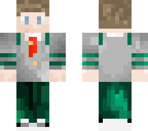 Mha character from template | Minecraft Skin