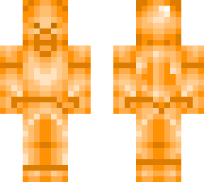 Orange Steve | Minecraft Skin