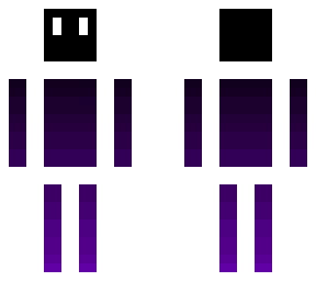purple gradient | Minecraft Skin