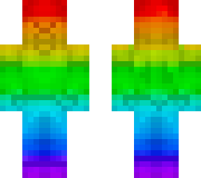 Rainbow Steve | Minecraft Skin