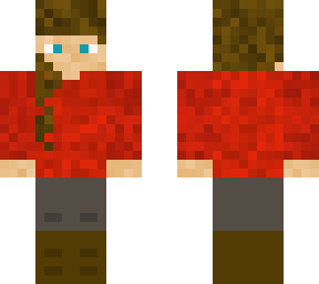 red girl | Minecraft Skins