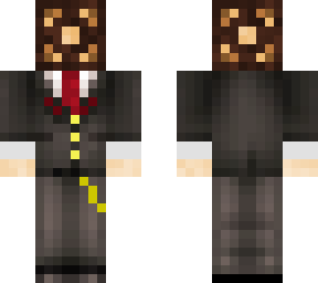 Redstone Lamp Fancy Suit Dude | Minecraft Skin