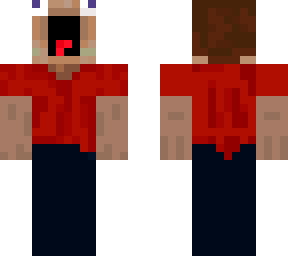 Screaming guy | Minecraft Skin