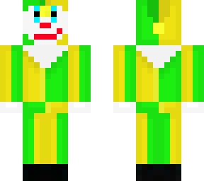 secret alien jester | Minecraft Skin